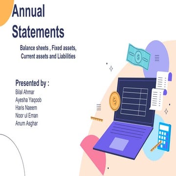 slides to explain account statements.... | PPTX | Business Accounting ...