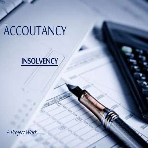 Accountancy (Insolvency) | PPTX