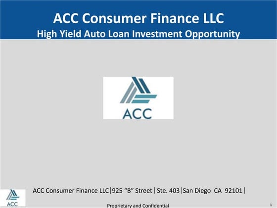 Assurance Info Presentation | PPT