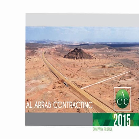AL ARRAB CONTRACTING COMPANY PROFILE 2015 English | PDF
