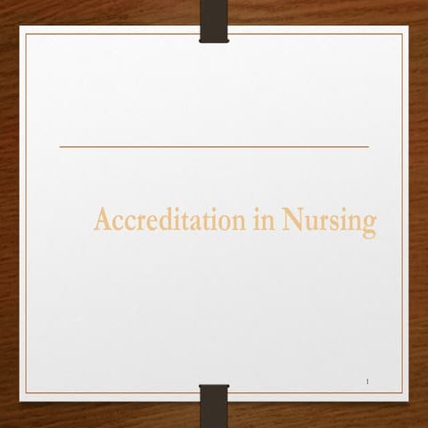 Presentation on Accreditation | PPT