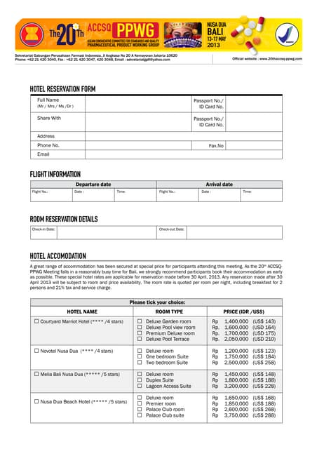 Program schedule 20th ACCSQ-PPWG Meting | PDF