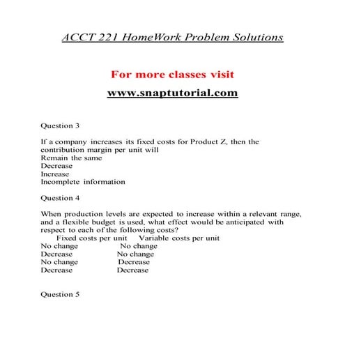 ACCT 221 Technology levels--snaptutorial.com