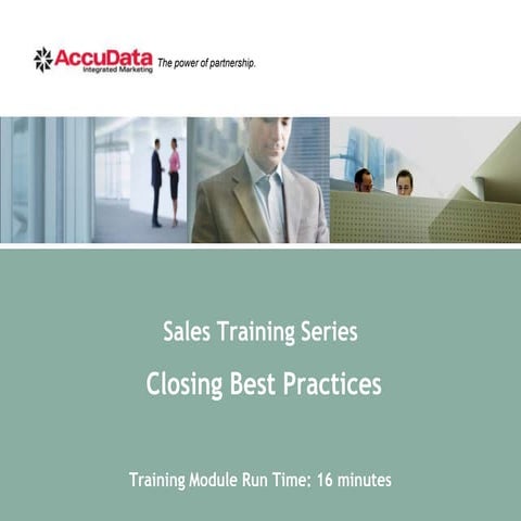 Accudata Webinar Closing Tutorial Final | PPTX