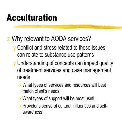 Acculturation 12 | PPT | Medical Health