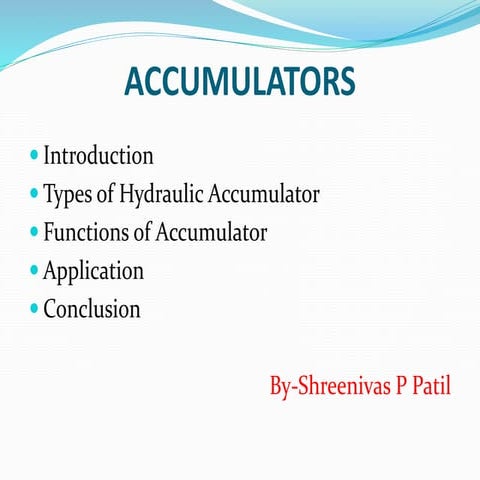Accumulators | PPTX