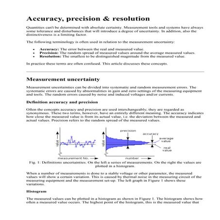 Accuracy Precision The Definitive Guide To Accuracy, Precision, And