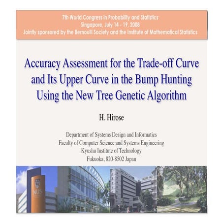Accuracy assessment for the trade off curve and its upper curve in the ...
