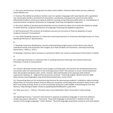 Accuracy vs fluency | PDF