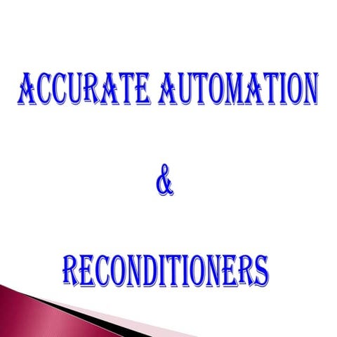 Accurate our projects | PPTX