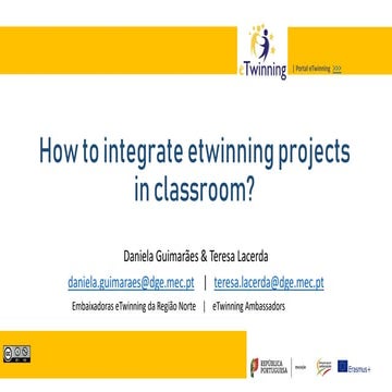 How to integrate etwinning projects in classroom? | PDF