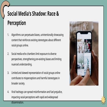Social Media Shadow : Race and Perception. | PPT