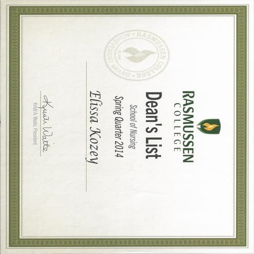 Deans list spring 2014 | PDF