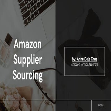 Amazon Supplier Sourcing by AC Dela Cruz | PDF
