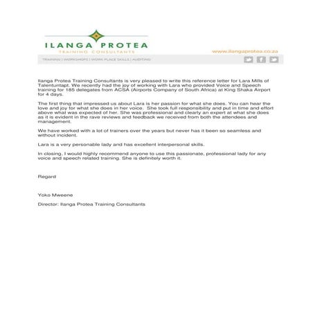 Reference letter Airports Job 2017 | PDF | Aviation Industry | Industries