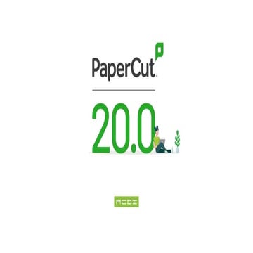 PaperCut MF 20.0 | PPTX