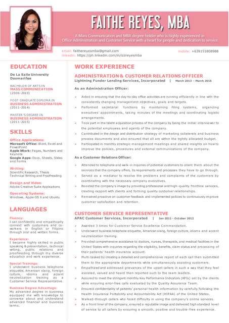 Current resume | PDF