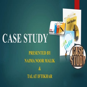 Case study presentation | PPT