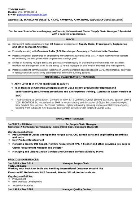 samrat cv | PDF