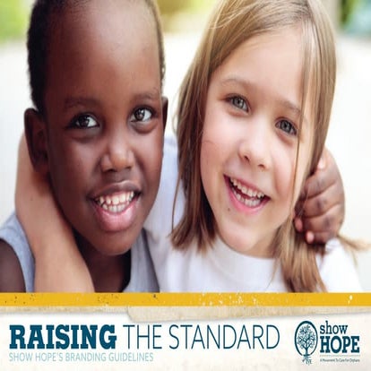 Show Hope Branding Guide Working Draft June 11 | PDF