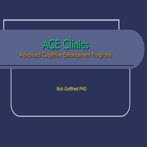 ACE Clinic Presentation | PPT
