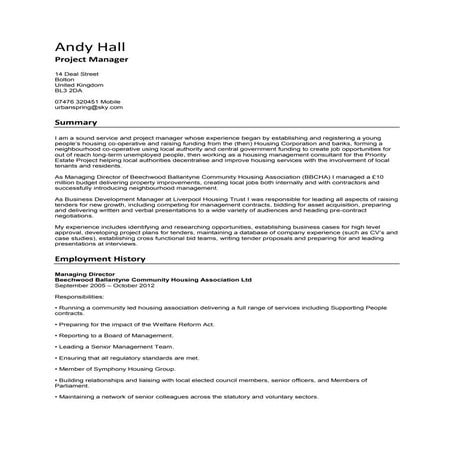 CV January 2017 | DOC