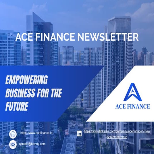 Ace Finance - EMPOWERING BUSINESS FOR THE FUTURE | PDF
