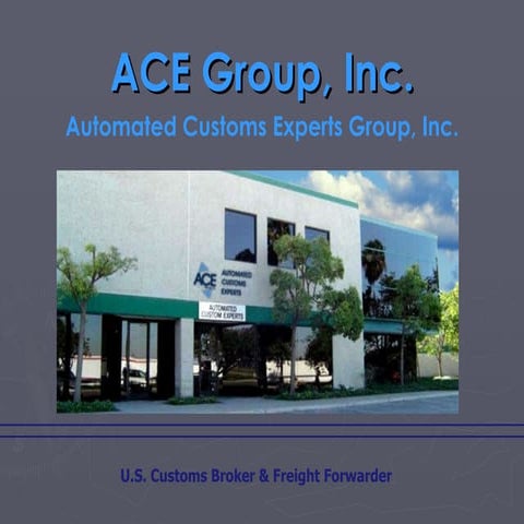 Ace Group,Inc. English | PPT