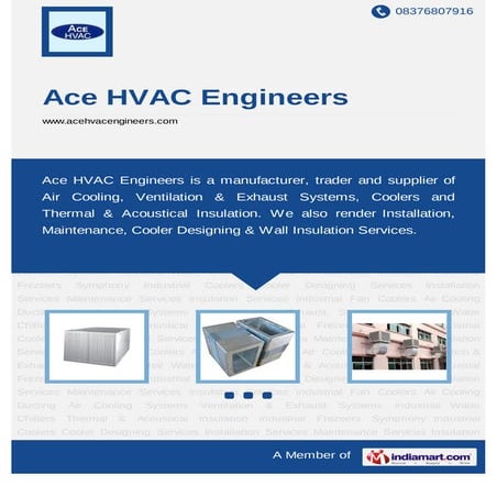 Ace HVAC Engineers, Nagpur, Air Conditioning Contractors | PDF