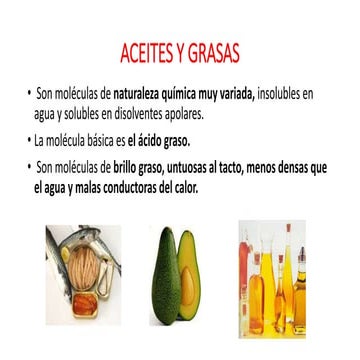 Aceites y grasas | PPTX