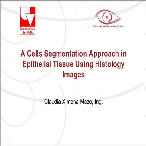 A Cells Segmentation Approach in Epithelial Tissue using Histology ...