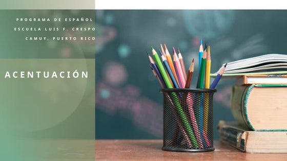 Pasos para acentuar correctamente | PDF