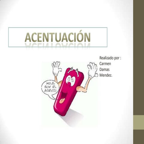 Acentuación | PPTX