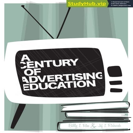 A Century Of Advertising Education | PDF