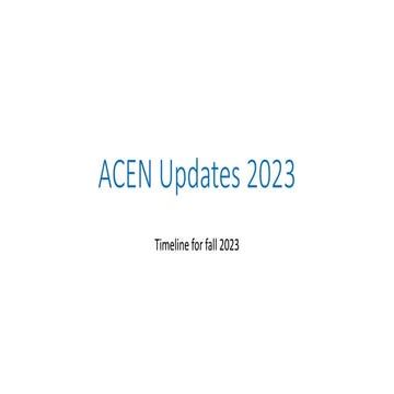 ACEN Guide for Audiology Clinic Sites thanks to Emma Alsher | PDF