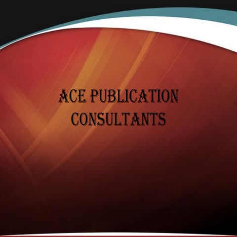 Ace Publication Consultants | PDF | Management Consulting Industry | Industries