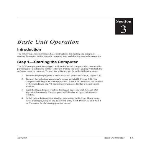 Ace pump section_3 | PDF | Operating Systems | Computer Software and ...