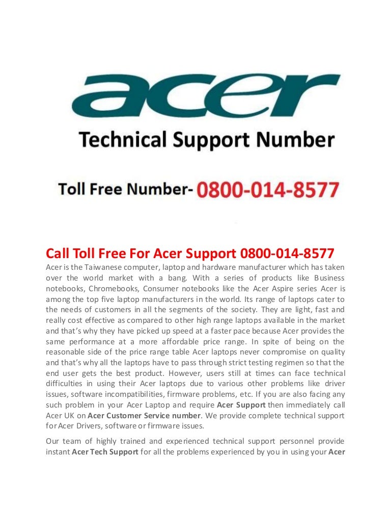 Acer Support
