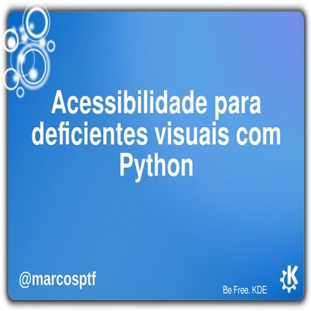 Acessibilidade para-deficientes-visuais-com-python-v2 | PDF