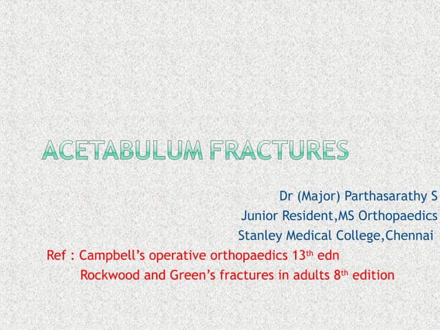 Femoral Shaft fracture | PPTX