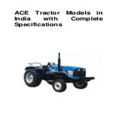 ACE Tractor Price with latest Models in India