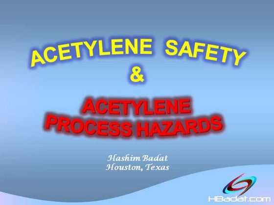Preparation and properties of acetylene | PPTX