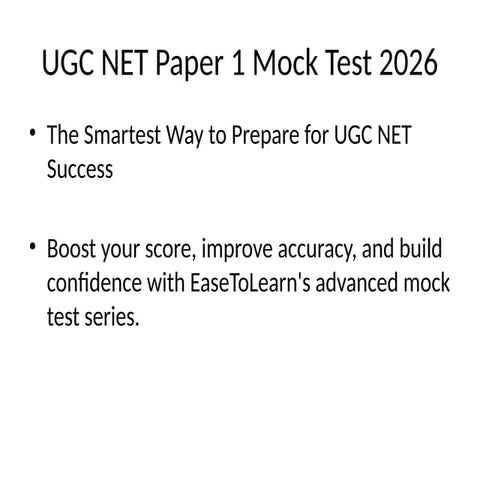 SBI Apprentice Mock Test: AI-Powered Preparation for Banking Success | PPTX