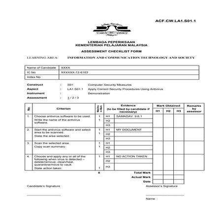 Acf.cw.la1.s01.1 example | PDF