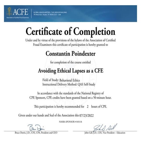 ACFE CEU Course_Ethics_Constantin Poindexter.pdf