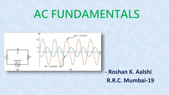 Basic Electrical Engineering- AC Circuit | PDF | Physics | Science
