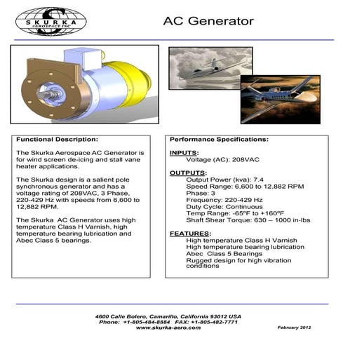 AC Generator | PDF