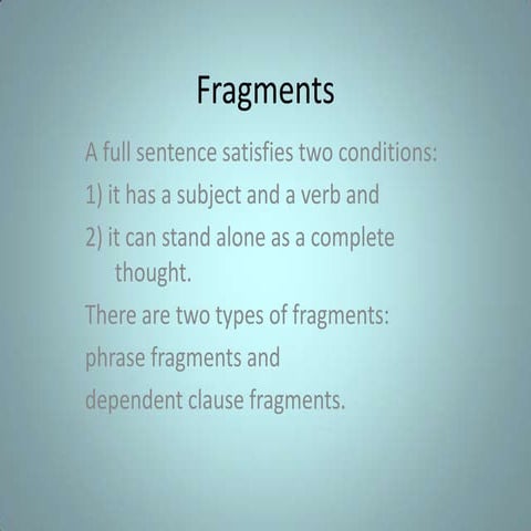 Ac grammar week 1 | PPT