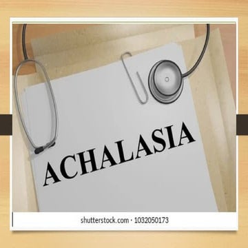 ACHALASIA . DEFINITION AND MANAGEMENTWITH CAUSES | PPT