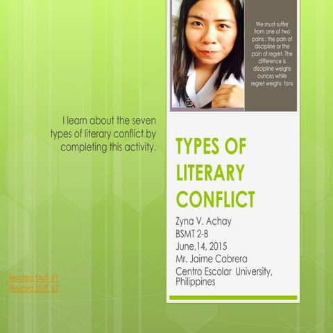 Achay (Types Of Literally Conflict) | PPTX